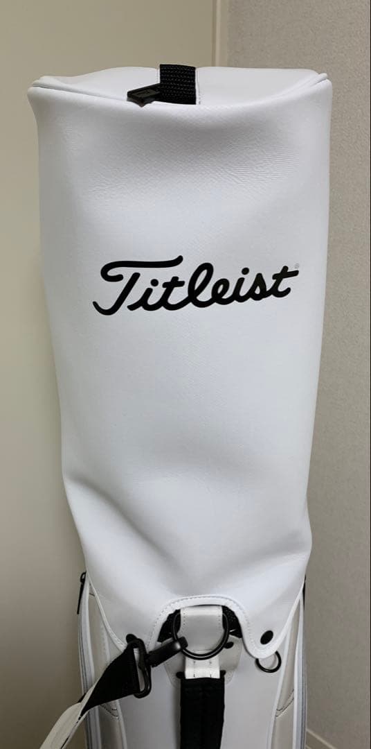 【新品未使用】Titleist ホワイト キャディバッグ