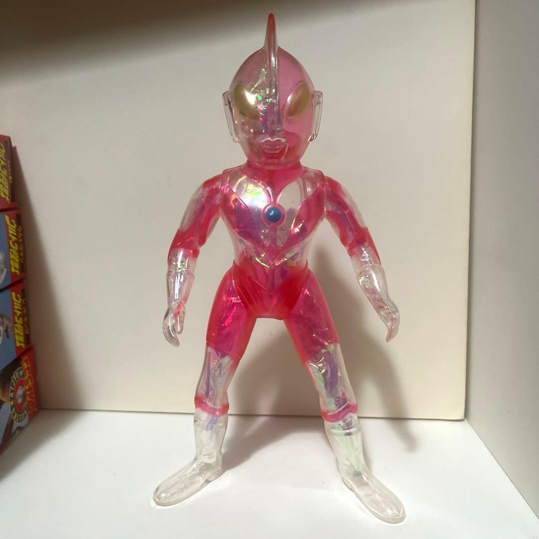 ブルマァク製 ポーズ付き ウルトラマン オーロラ ソフビ フィギュア