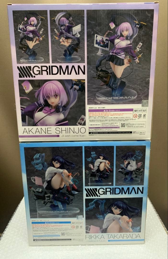 hei様用　SSSS.GRIDMAN 宝多六花、新条アカネ フィギュア
