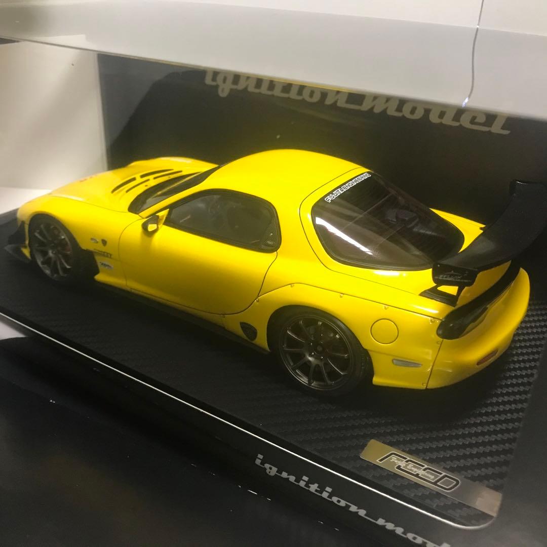 イグニッションモデル 1/18 FEED RX-7 FD3S イエロー