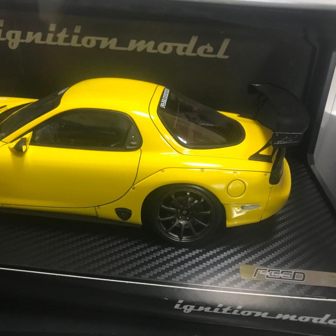 イグニッションモデル 1/18 FEED RX-7 FD3S イエロー