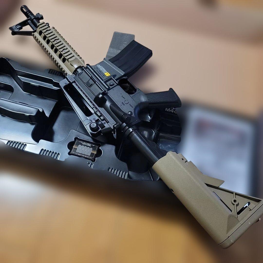 東京マルイ　電動ガンライトプロ　M4CQB　TAN