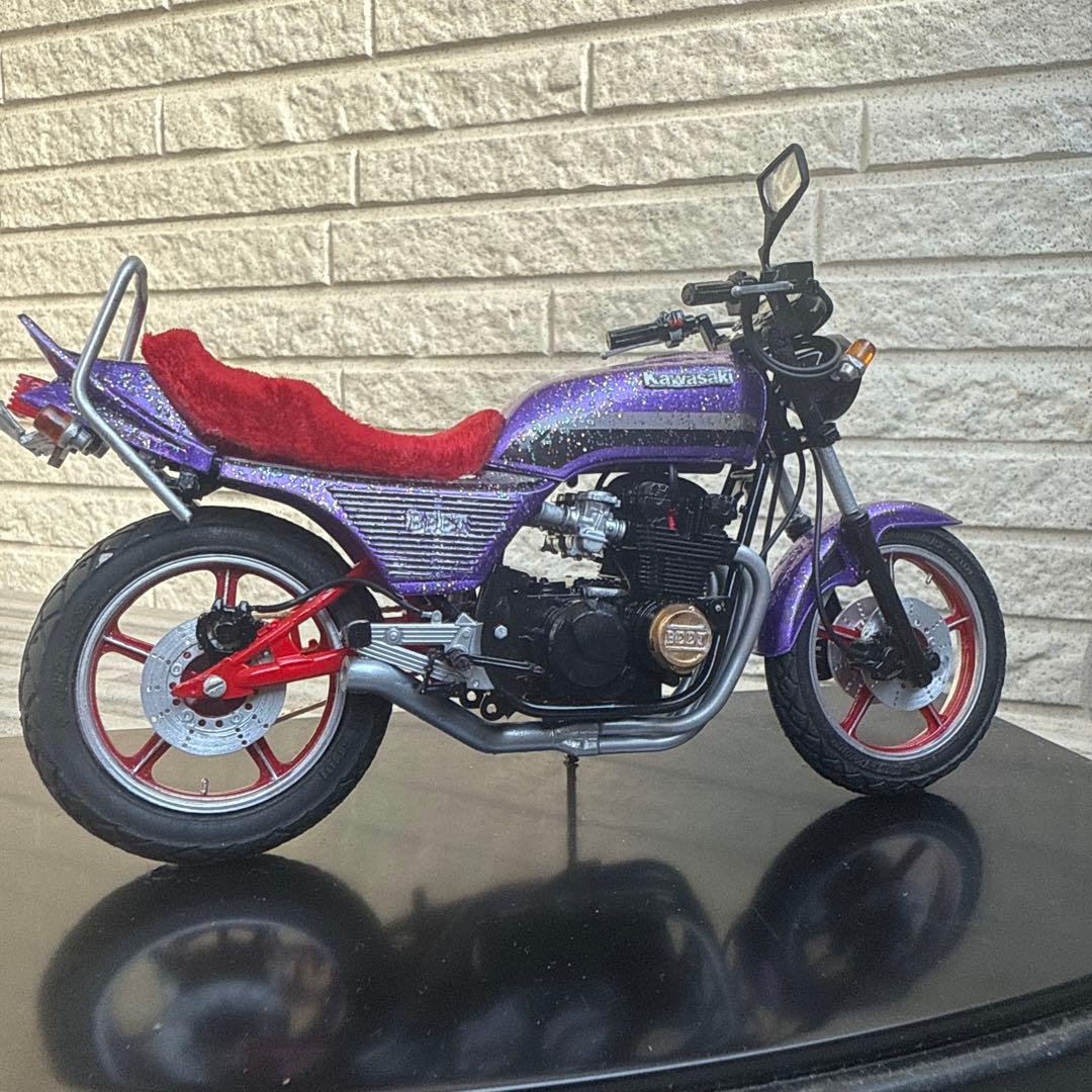 俺のマシン　Z400GP 完成品　当時物　旧車會　暴走族　1/12