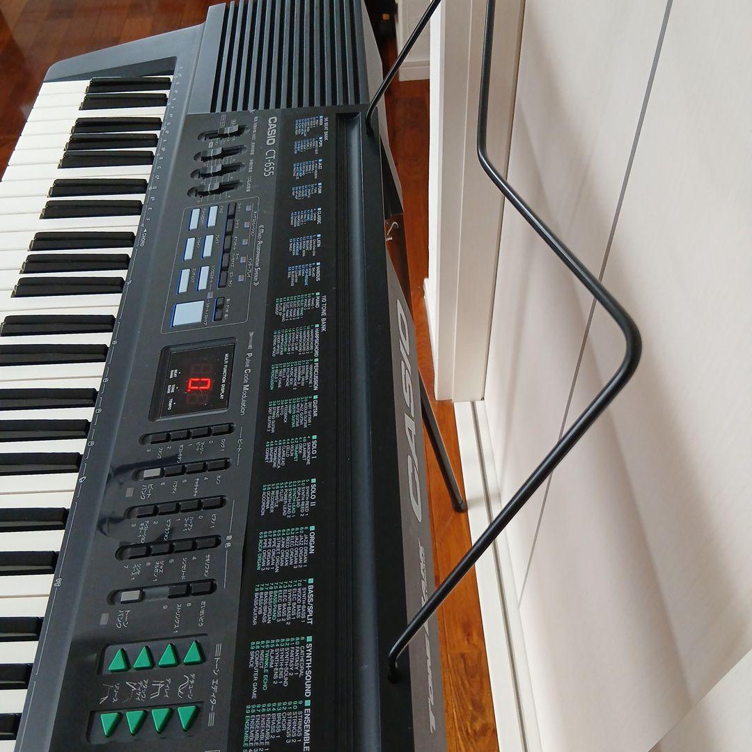 CASIO TONE BANK KEYBOARD　CT-655