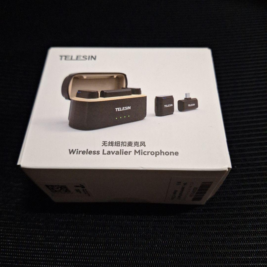 TELESIN ワイヤレスマイク Bluetooth
