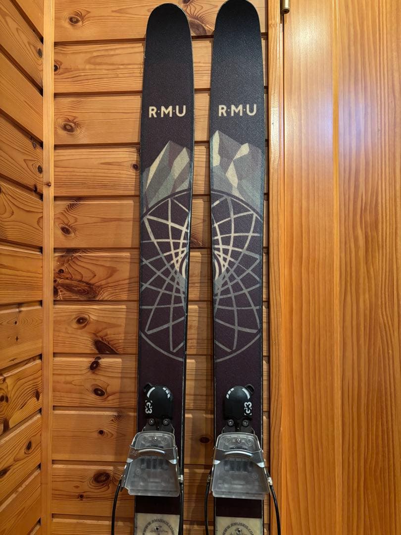 RMU Apostle スキー 89mm 185cm Wood 板のみ