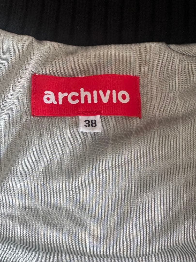 【極美品】archivio 中綿ロングベスト ワンピース