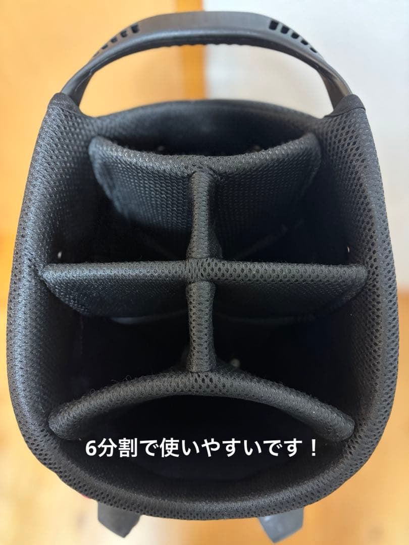 Callaway 軽量スタンド付キャディバッグ ネイビー/ピンク　美品