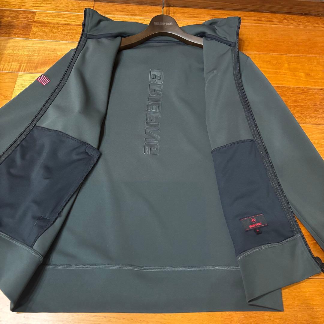 BRIEFING GOLF 3Dロゴパーカー　メンズM