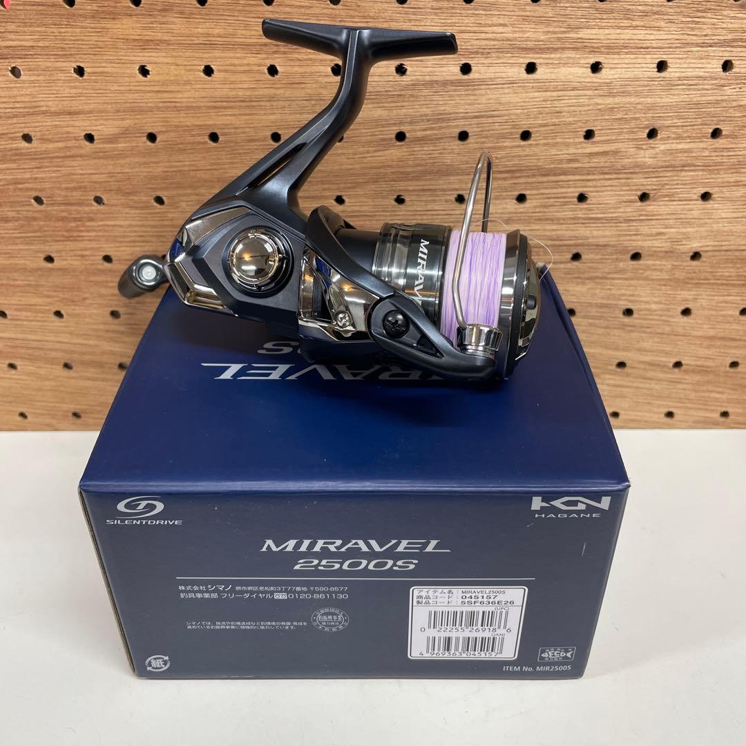 【中古】SHIMANO 22 MIRAVEL 2500S 10＊160