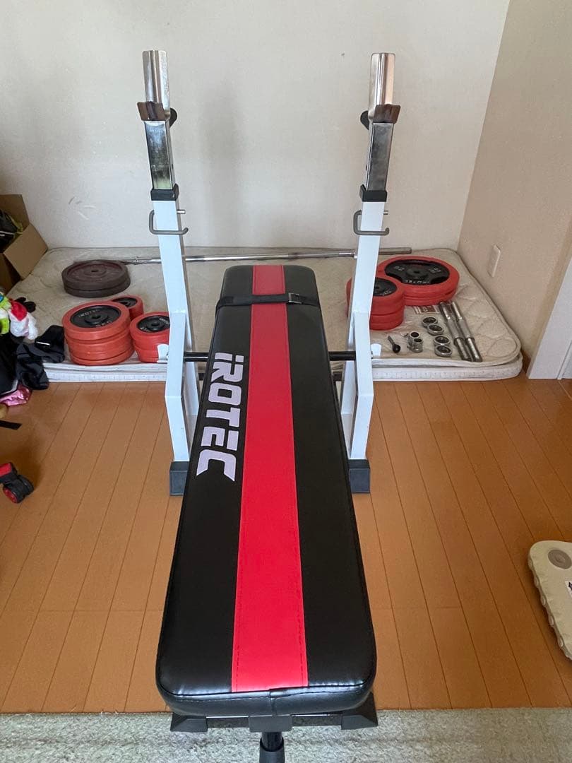 C3100。iROTEC ベンチプレスセット計90kg
