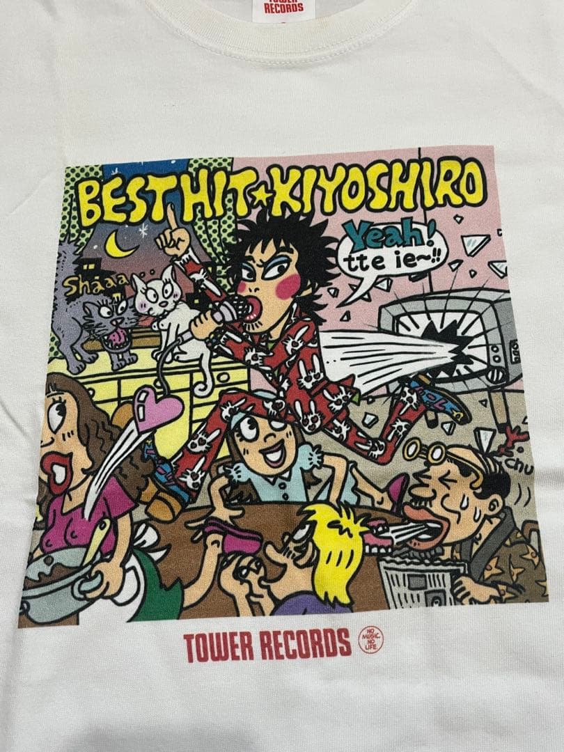 忌野清志郎 Tシャツ タワーレコード ベストヒット清志郎 レア ロックT