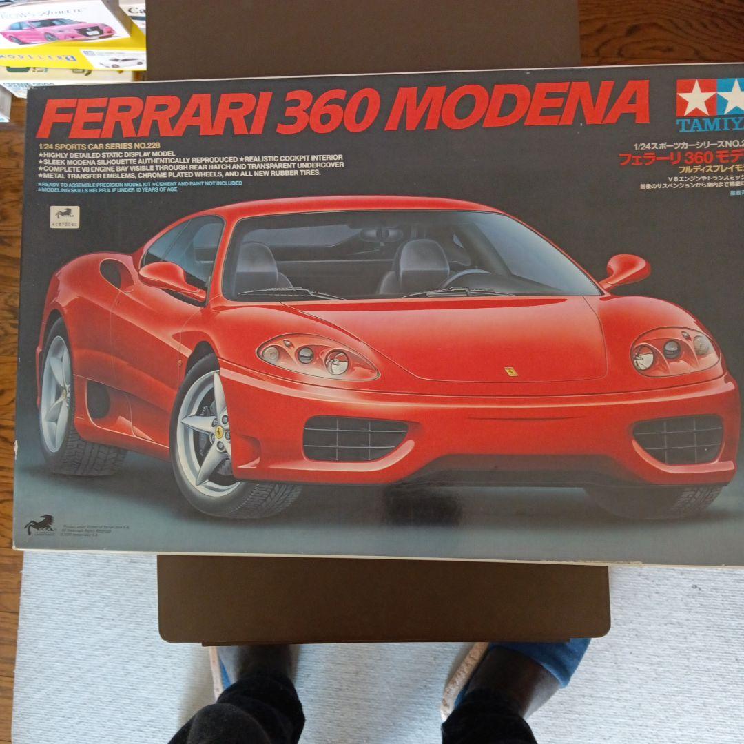 Ferrari 360 Modena & Spider プラモデルセット