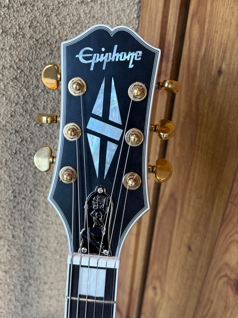 【極太ネック】Epiphone LesPaulCustomペルハムブルーJJN改