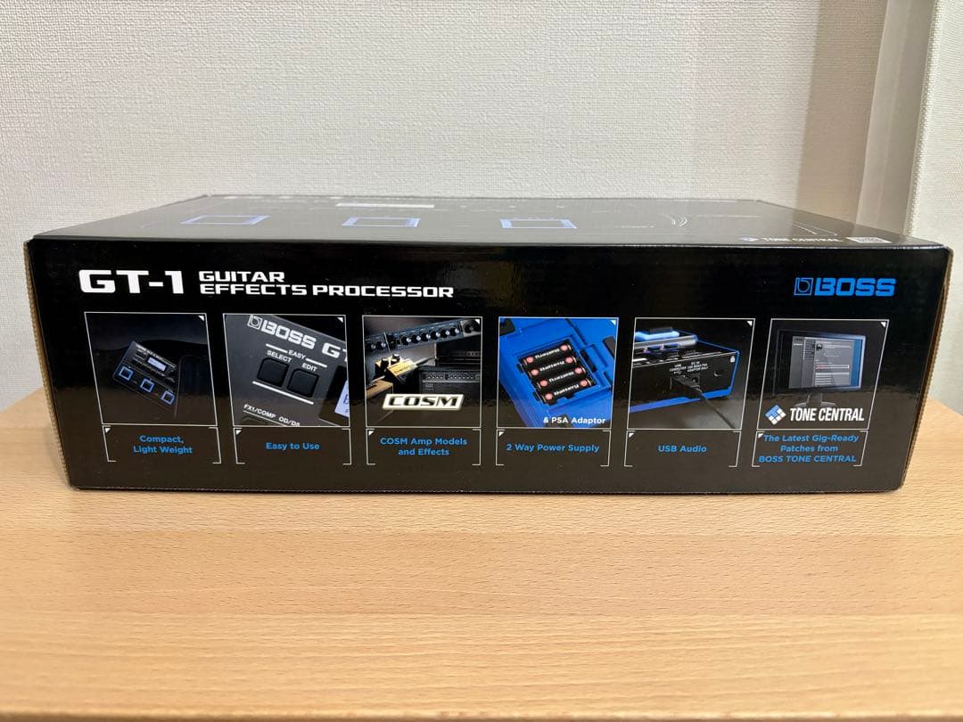 【新品・未使用品・送料込】BOSS GT-1 ＋A/Cアダプター付