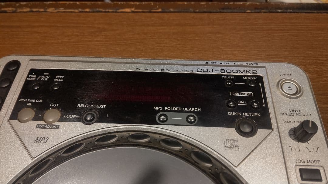 Pioneer CDJ800mk2 シルバー DJ機材