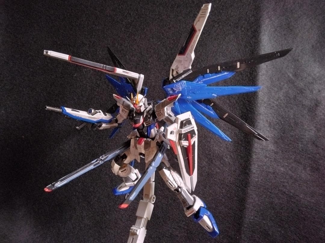 【塗装済 完成品】RG 1/144 フリーダムガンダム 光沢塗
