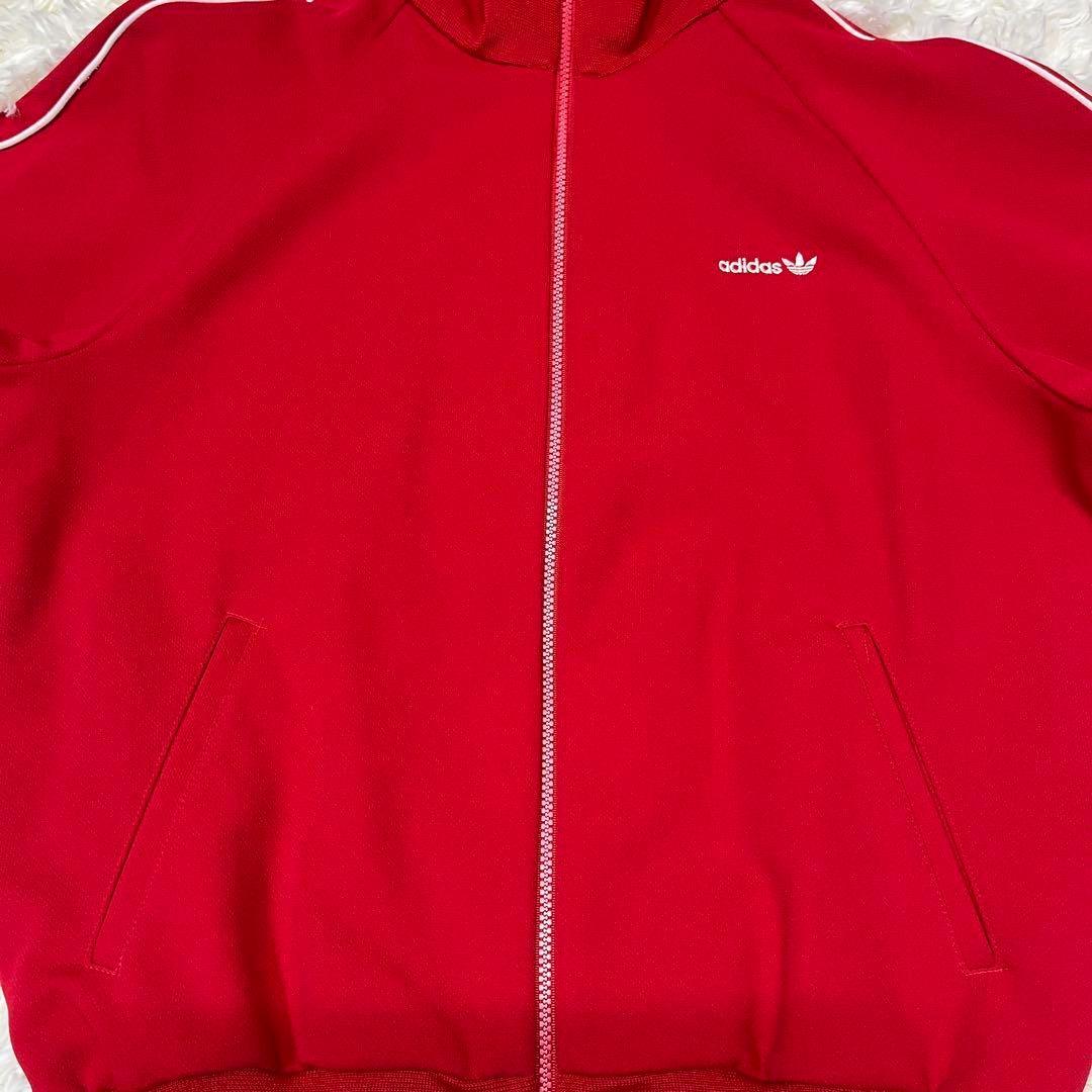 デサント製 80s　adidas アディダス 西ドイツ製　トラックジャケット　L