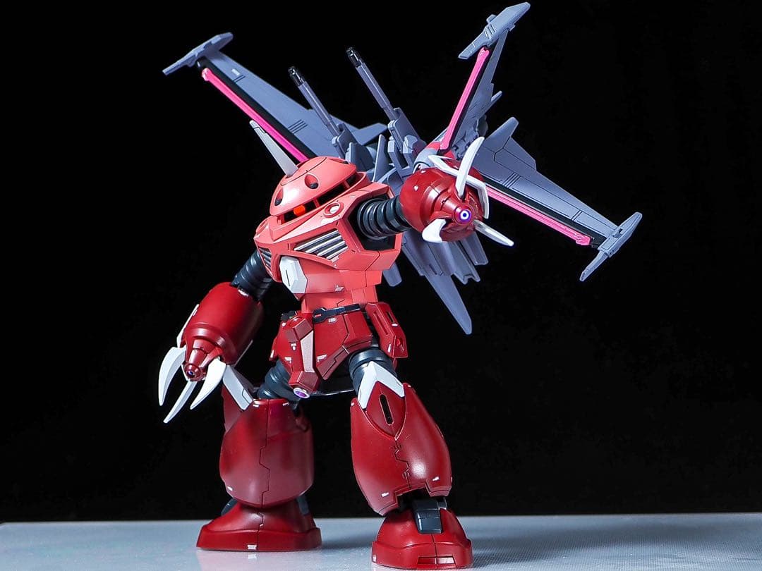 HG 1/144 ズゴック　全塗装　完成品　筋彫り　塗り分け追加　改修品