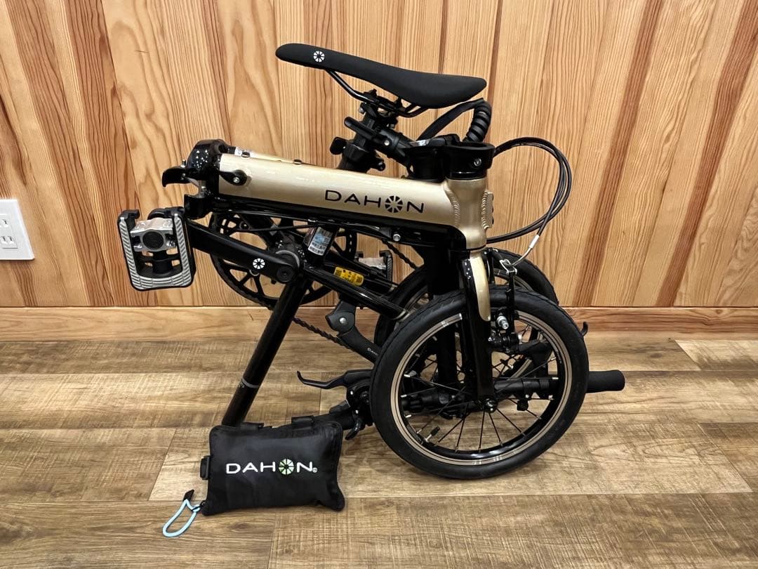 【雅弓様】DAHON K3折りたたみ自転車 ゴールド