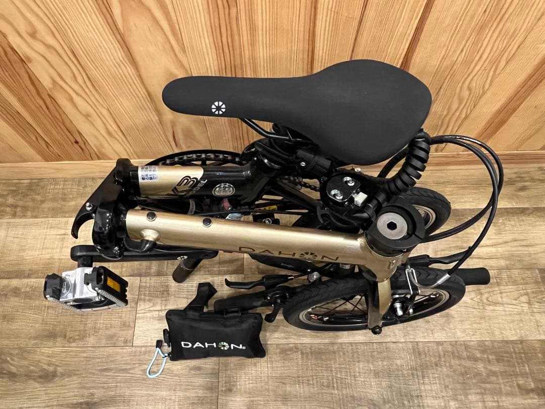 【雅弓様】DAHON K3折りたたみ自転車 ゴールド