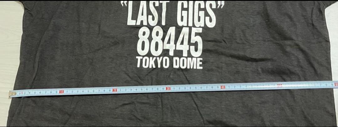 boowy Tシャツ　BOOWY LAST GIGS 88445 東京ドーム