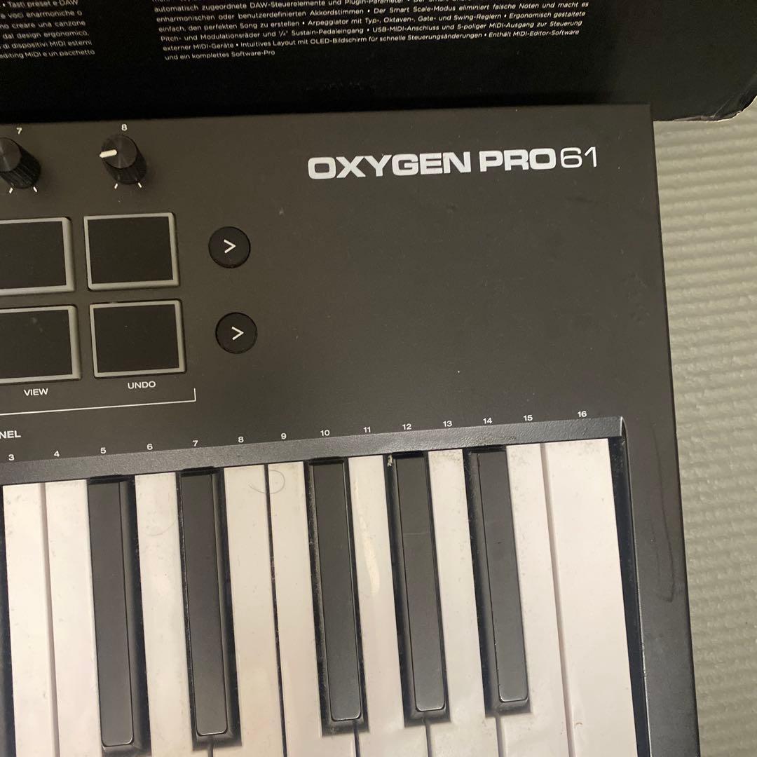 DTM・DAW M-AUDIO Oxygen Pro 61
