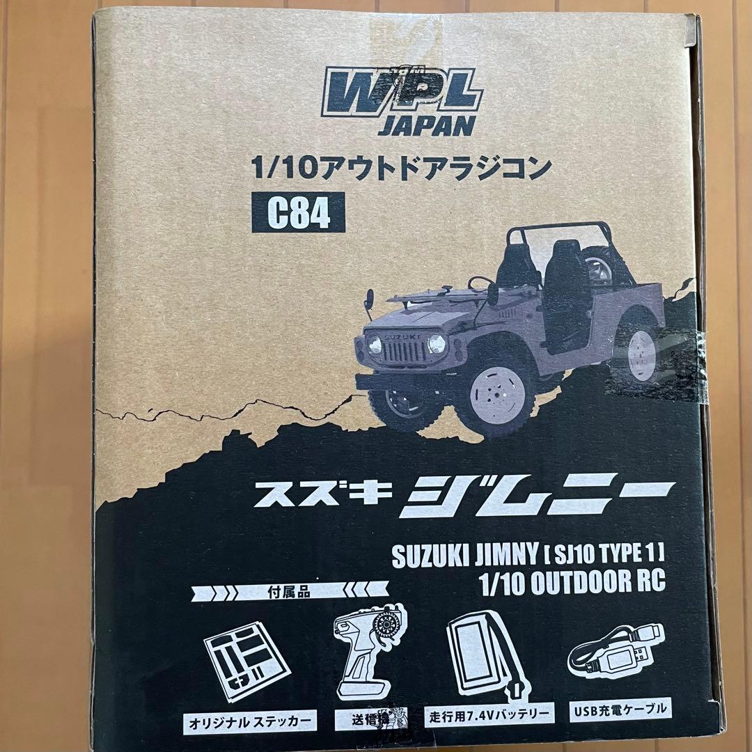 WPL JAPAN スズキジムニー（SJ10 1型）　C84 RTR フルセット