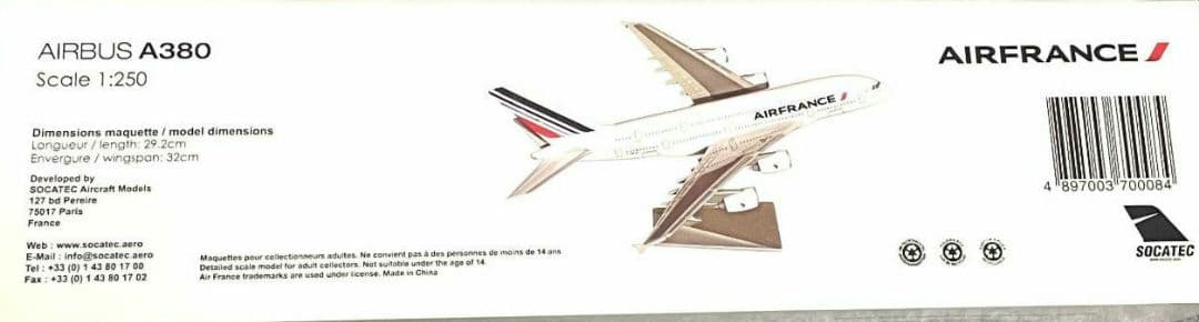 Air France Airbus A380 1/250モデル