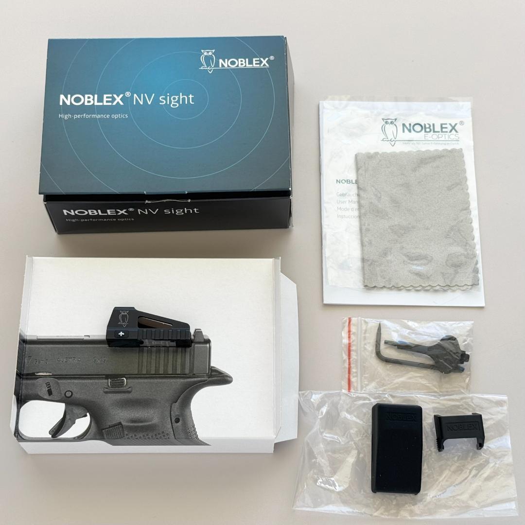 トイガン NOBLEX NV OS 1x23 for Glock MOS, 4.0 MOA