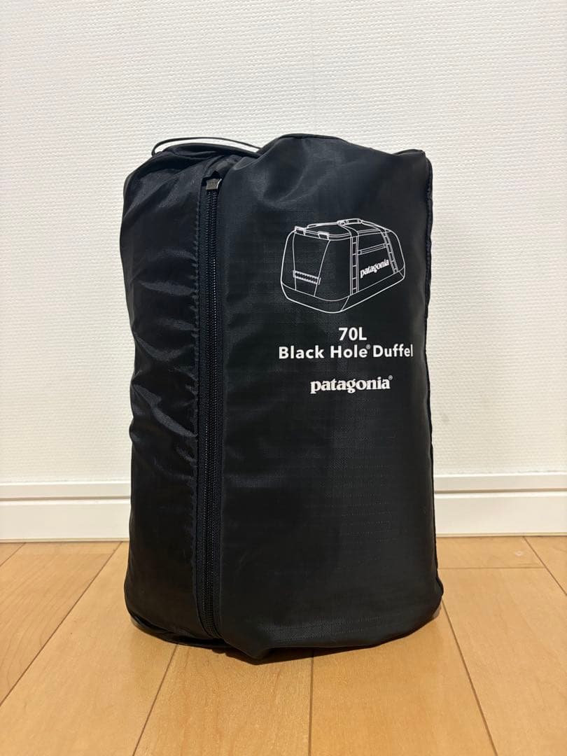 値下げ！patagonia ブラックホールダッフル70L 黒
