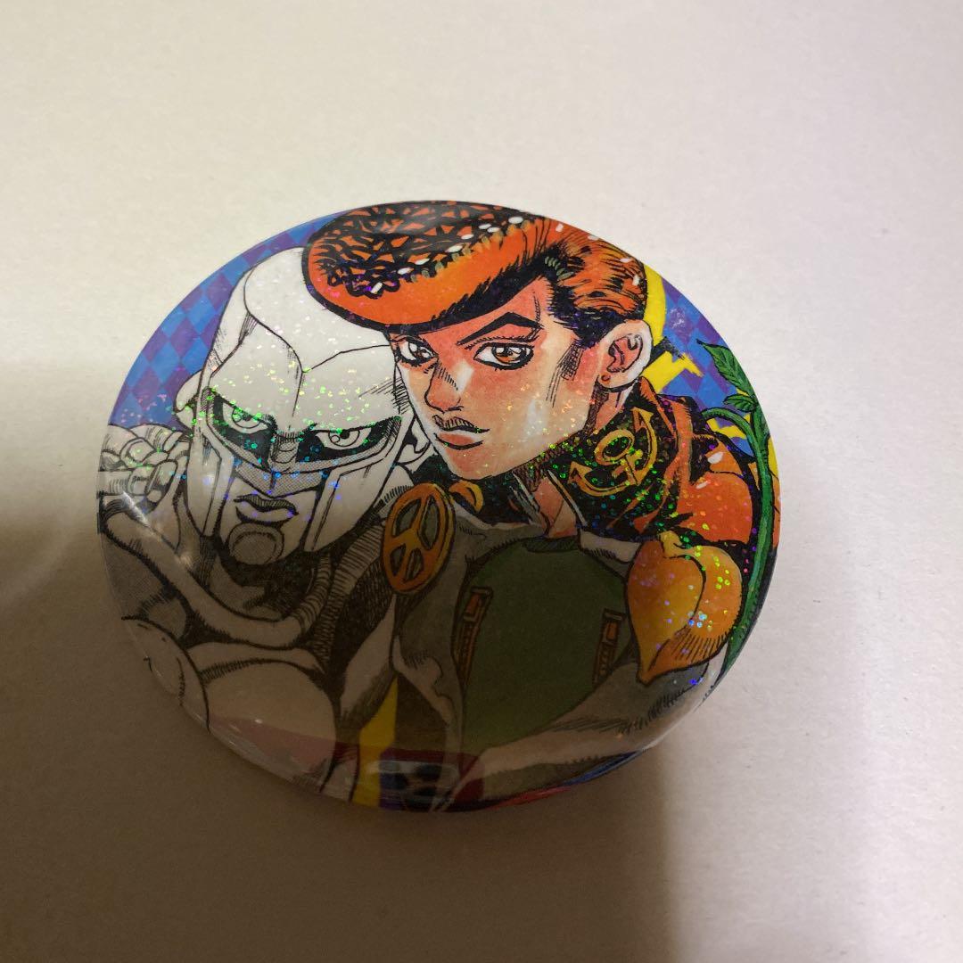 ジョジョの奇妙な冒険 JOJO ジョジョ展 仙台 レア 缶バッジ 仗助