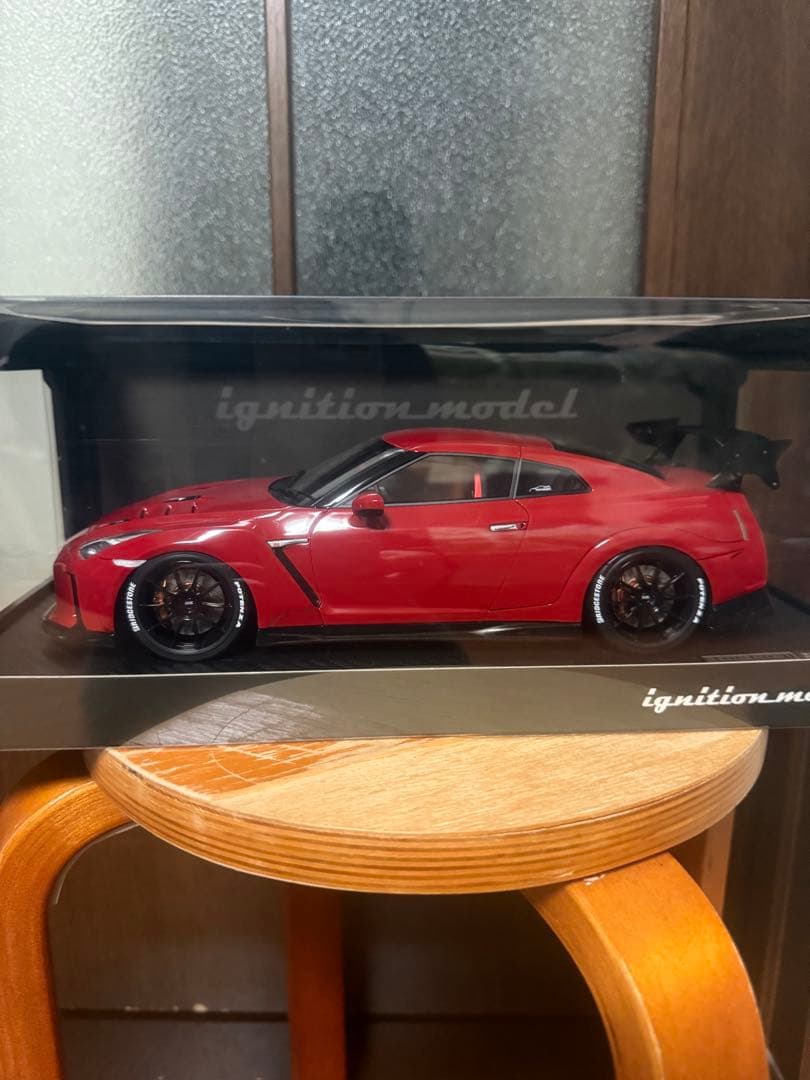 ミニカー ignition model 1/18 TOP SECRET GT-R red