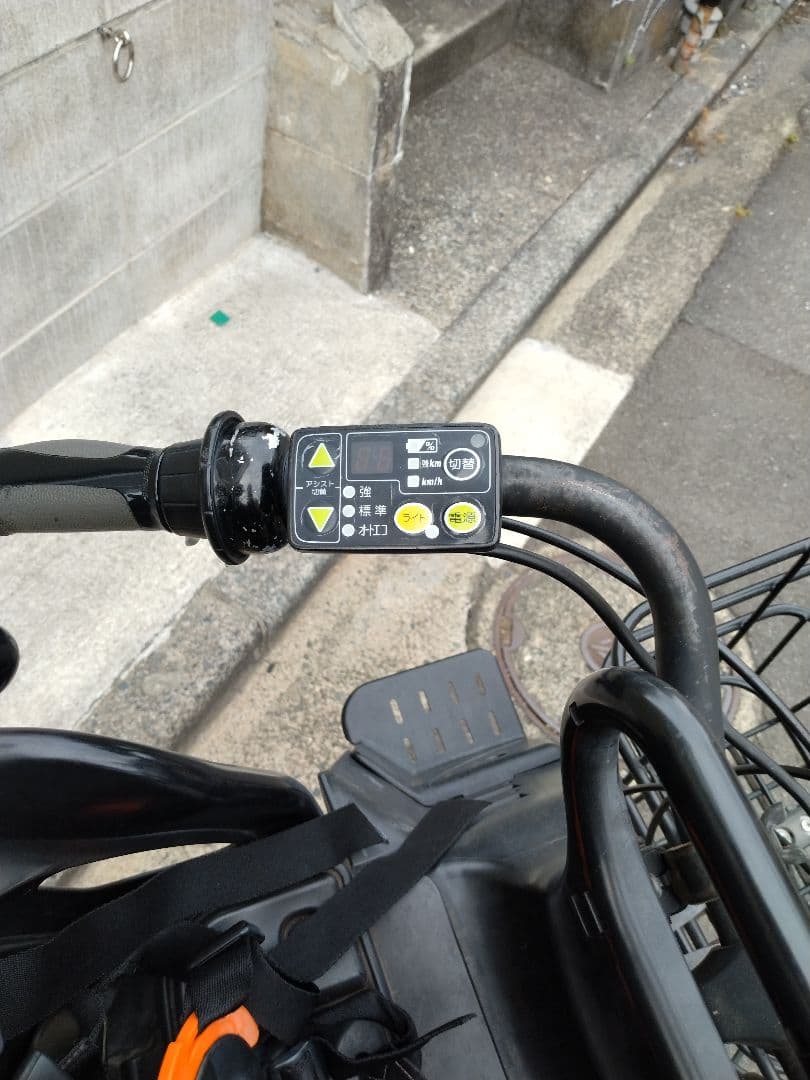 ヤマハ　PAS Babby 電動アシスト自転車 チャイルドシート付き ブラック