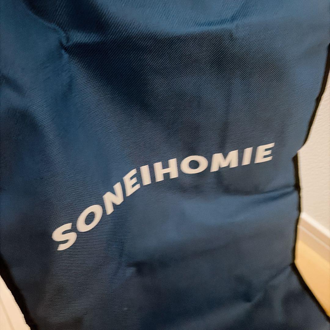 青色 SONEIHOMIE 折りたたみショッピングカート