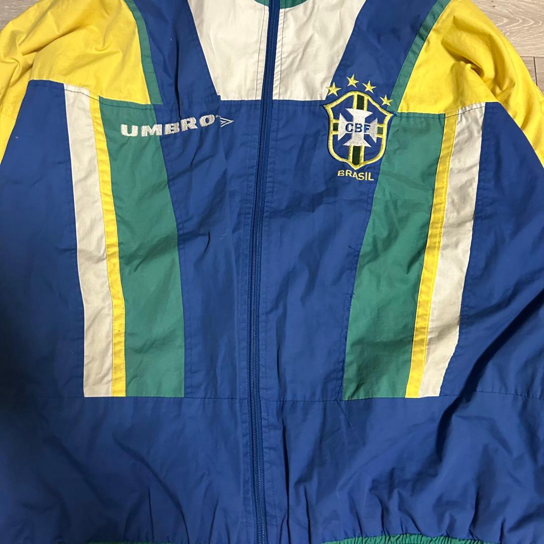90年代　アンブロ　ブラジル代表　football トラックジャケット
