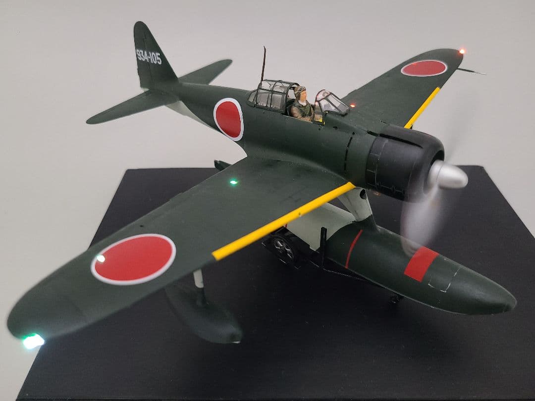日本海軍二式水上戦闘機 タミヤ1/48完成品