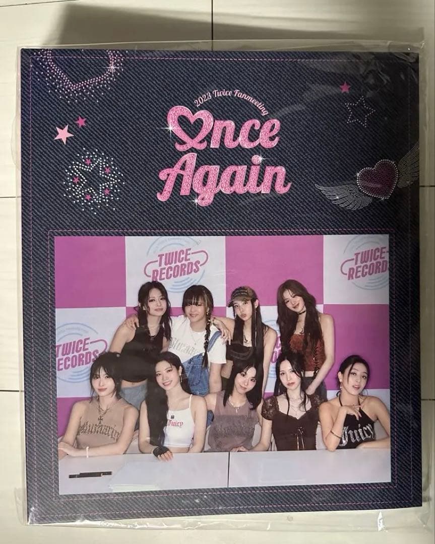 【新品未使用】TWICE ONCEAGAIN トレカバインダー トレカ付き