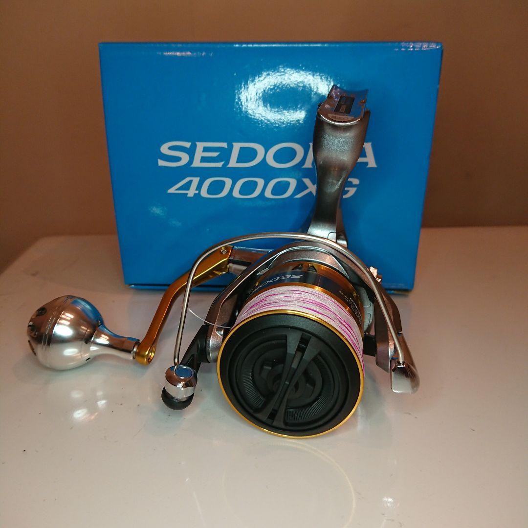 未使用　シマノ　SEDONA 4000XG スピニングリール