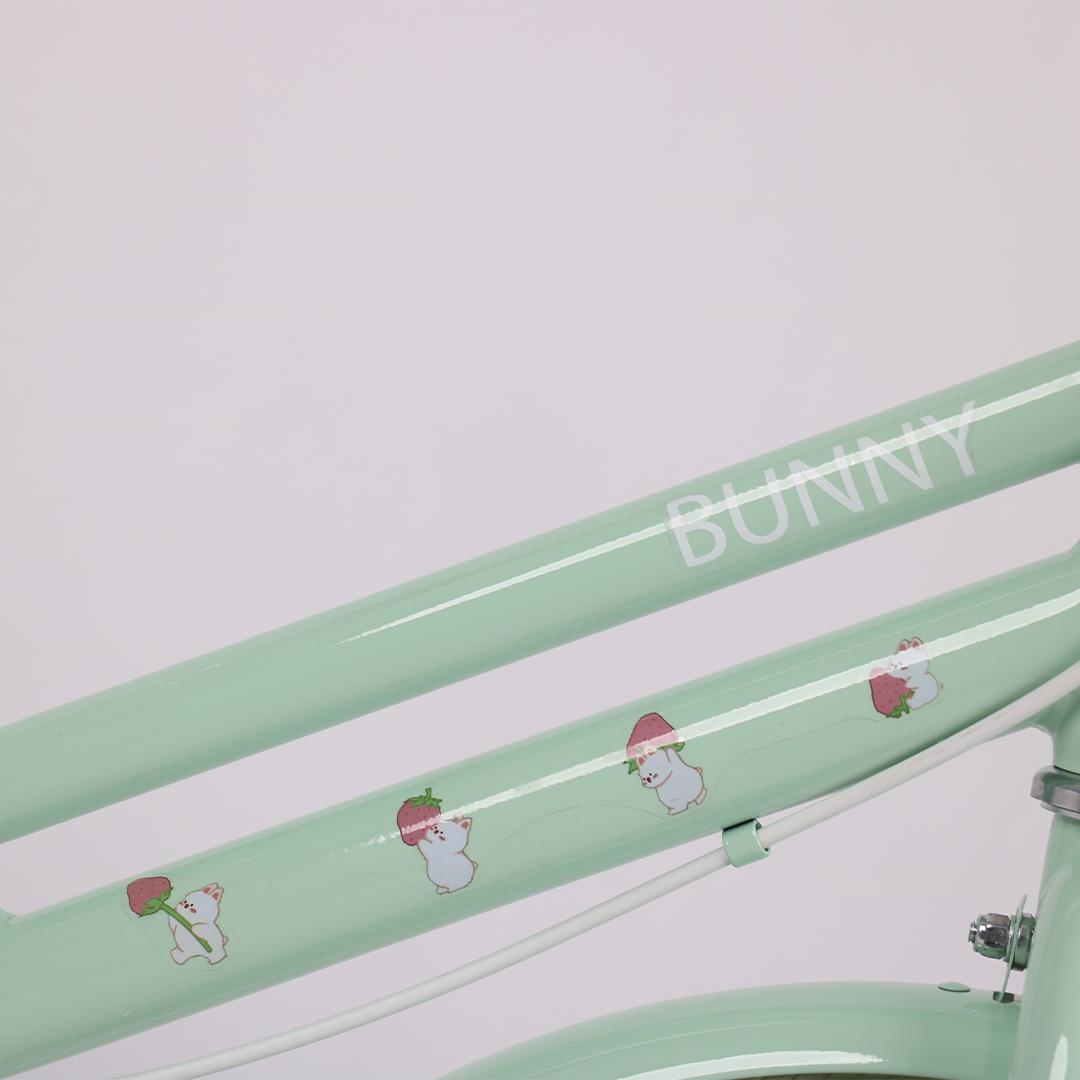 【値下げ中】子供用自転車 BUNNYデザイン 18インチ GREEN