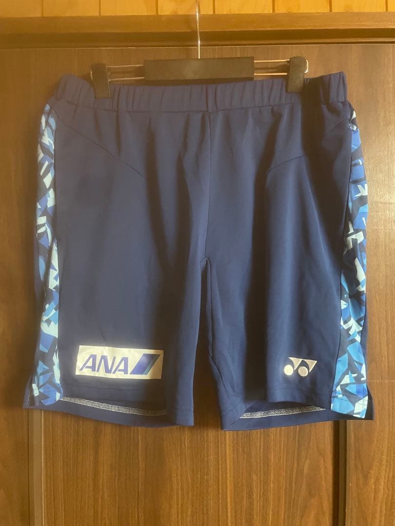 yonex 日本代表ハーフパンツ　ブルー