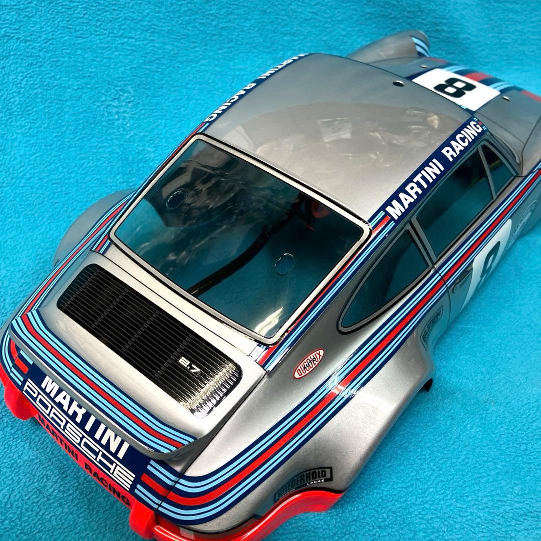 未使用品　タミヤ RCカー　ポルシェ911カレラボディ & タイヤ、ホイール