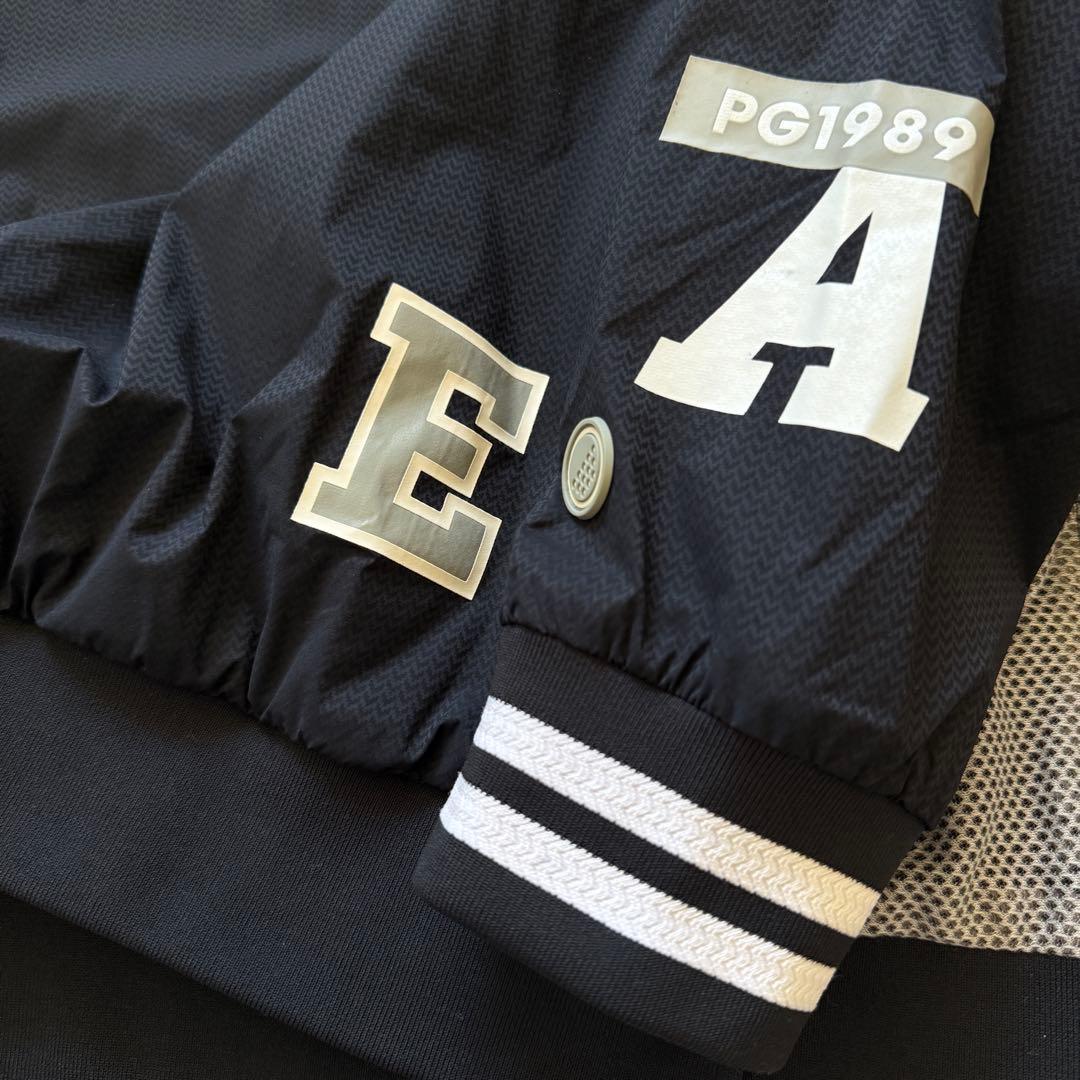 現行モデル　パーリーゲイツ　スニード　L〜XL相当　ジャケット　ブルゾン　紺　白