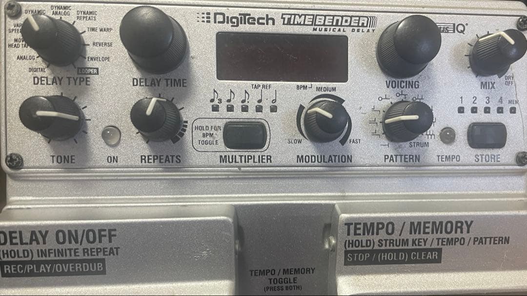 【生産完了・激レア】DigiTech TimeBender変態ディレイ