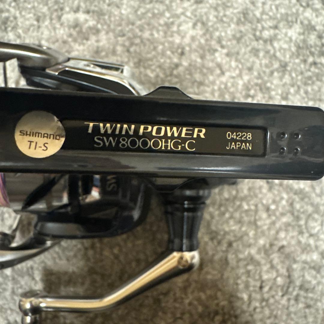 SHIMANO TWIN POWER SW8000HGスピニングリール