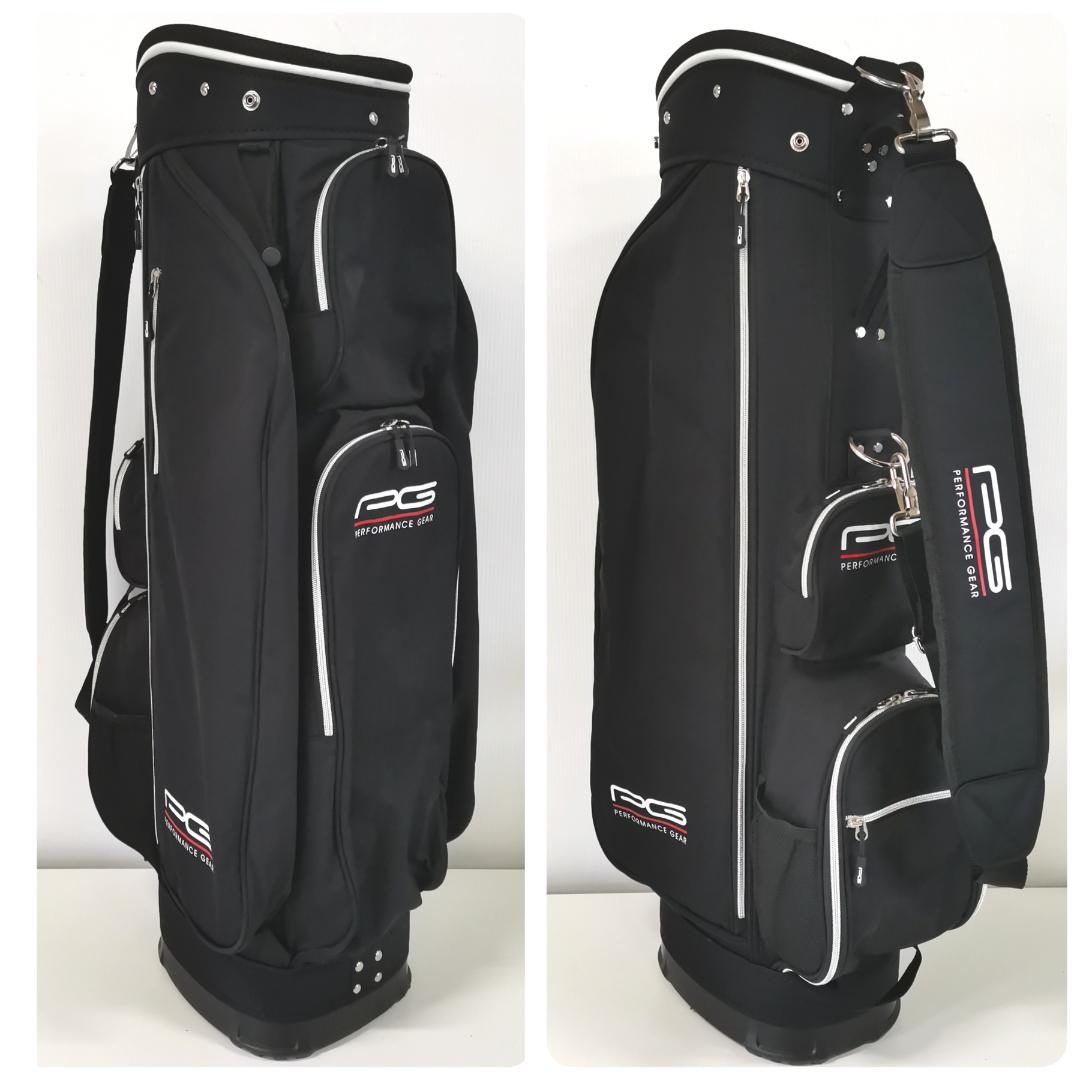 【軽量】PERFORMANCE GEAR キャディバッグ ブラック 男女兼用