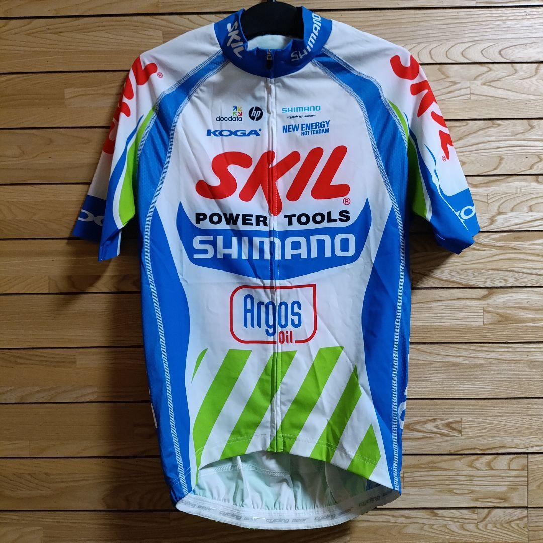 支給品　サイクルジャージ　Skil Shimano　スキルシマノアルゴス　M