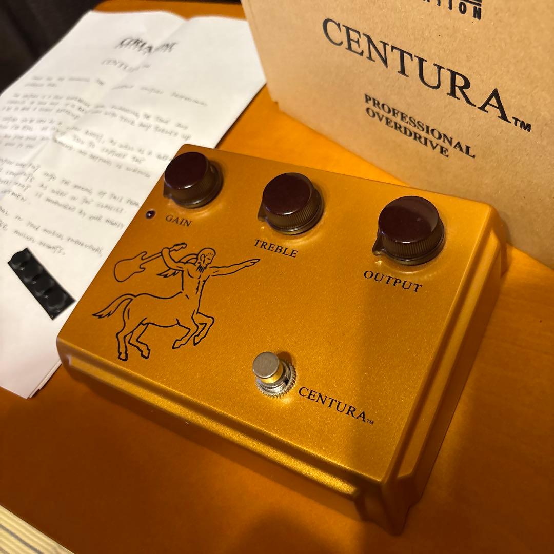 美品 Ceriatone Gold 絵付 CENTURA オーバードライブ