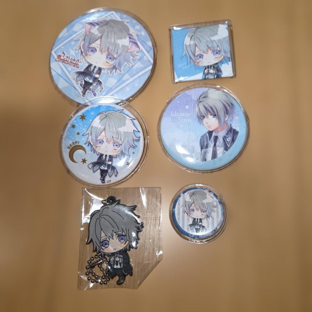 NORN9 ノルンノネット　市ノ瀬 千里　缶バッジ　ラバスト　まとめ売り