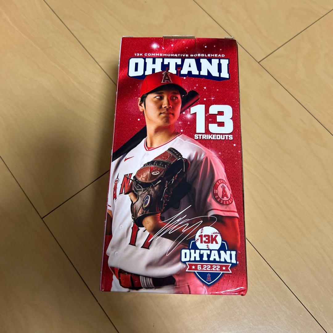 【即購入ok!!】大谷翔平　エンジェルス　13奪三振　 非売品ボブルヘッド 新品